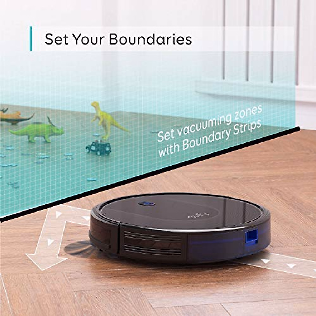 Engery Boundary Markers for Neato Botvac Series Neato and Shark ION Robot Vacuum, Alternative Magnetic Strip Tape for Vacuum Cleaner Robot, 13 Feet.