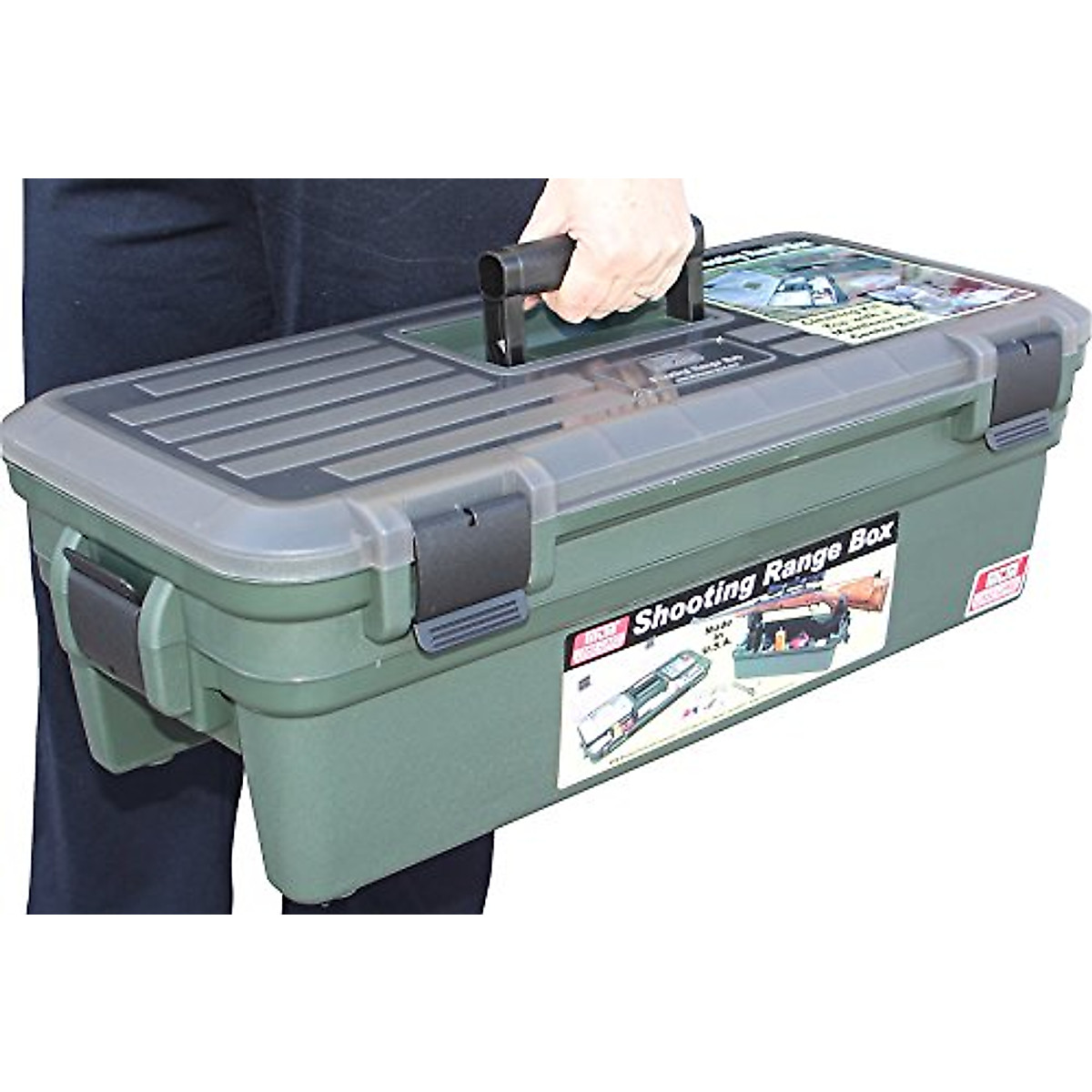 MTM Shooting Range Box,Green