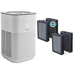 Levoit Air Purifier (LV-H128) and Replacement Filters (2 Pack)