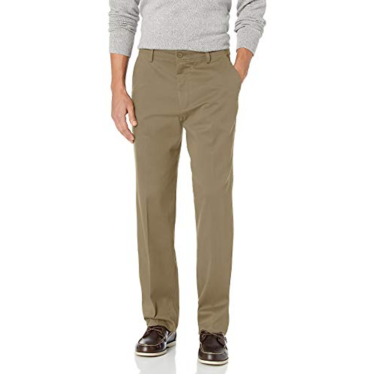 Dockers Men's Classic Fit Easy Khaki Pants (Standard and Big & Tall), Timberwolf, 32W x 32L