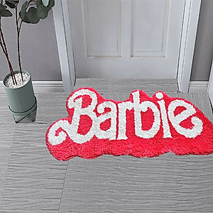 Luxape Mario Rug - Hypebeast Room Decor - Handmade & Premium- 35in (90cm) - Anime Rug - Designer Rugs - Aesthetic Room Decor - Cute Room Decor Coquette bathmat Rug