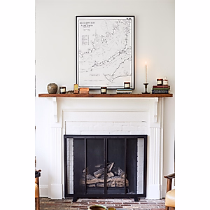 Paddywax Scented Candles Library Collection Luxury Artisan Candle, 6.5 Ounce, Frederick Douglass