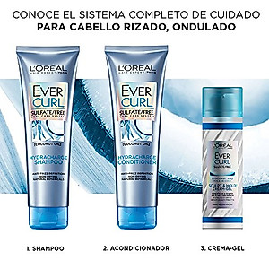 L’Oréal Paris EverCurl Sulfate Free Sculpt and Hold Cream-Gel, 5 Ounce