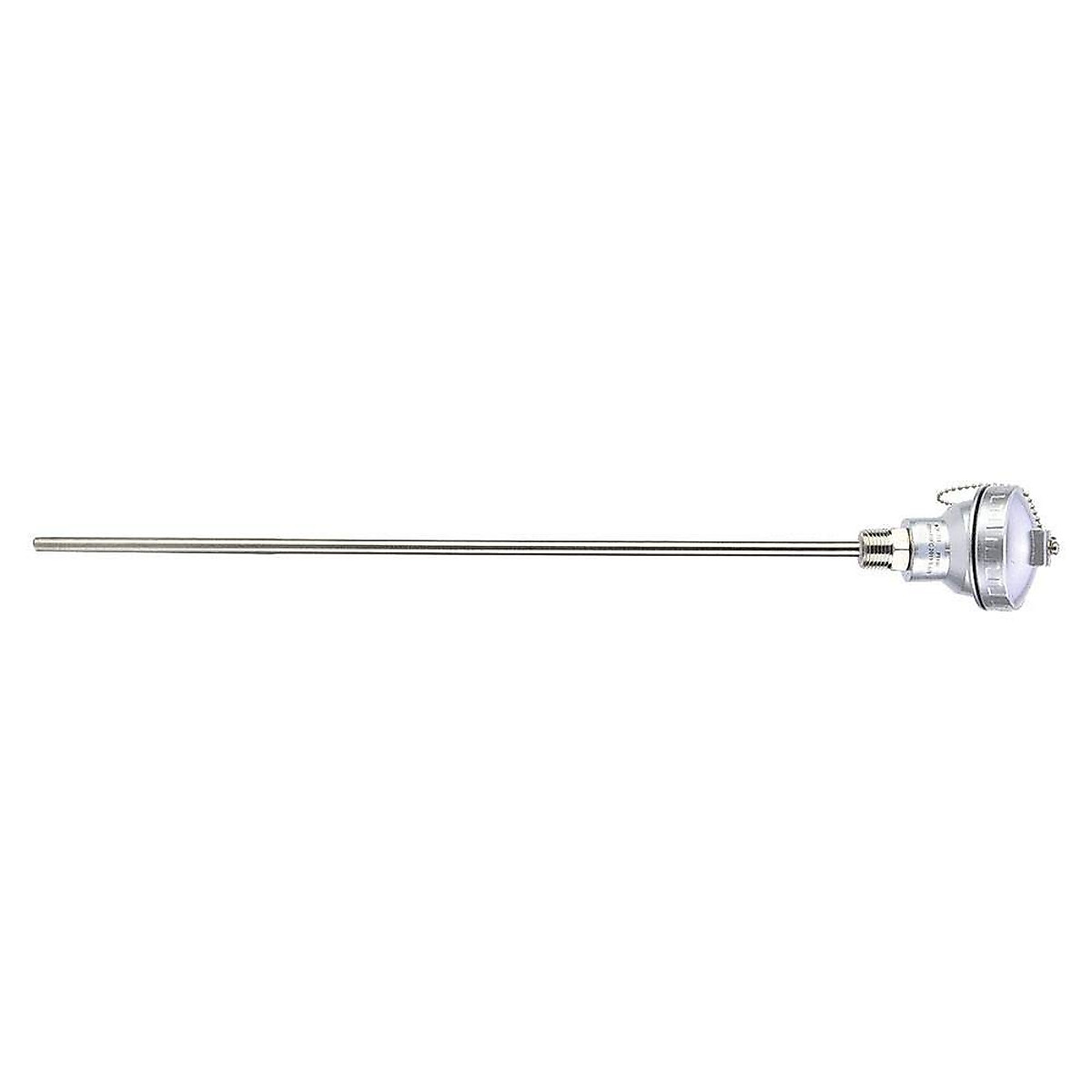 RTD Temperature Sensor, RTD PT100 Temperature Sensor Probe 1/2" NPT Thread Thermocouple Terminal Head,Simple and Easy to Install(400mm/15.7)