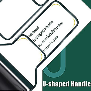 Arnot Lawn Roller, Heavy-Duty Push/Tow Behind Water/Sand Filled Roller for Park, Garden, Yard, Ball Field, 16x20-Inch, 60L/ 16 Gallons, Black