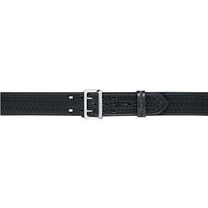 Safariland Sam Browne Buckled Belt 87-38-8B: 87 Sz38 Bsk Blk, Basket Weave, Black