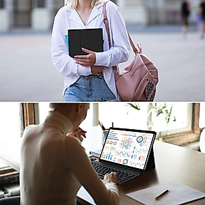 COO Keyboard Case for Microsoft Surface Pro 9 (2022)/Pro 8 13 Inch, Wireless Detachable Keyboard, Multi-Angle Slim Lightweight Protective Cover