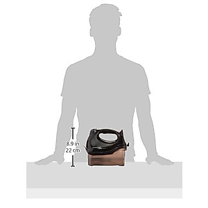 Hamilton Beach 6-Speed Electric Hand Mixer with Snap-On Case, Beaters, Whisk, Black (62692)