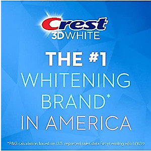 Crest 3D White Whitening Therapy Charcoal Deep Clean Fluoride Toothpaste, Invigorating Mint, 3.5 Ounce