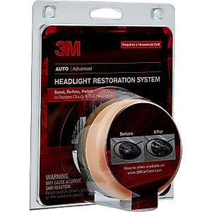 3M Headlight Lens Restoration System, 39008, 1 Kit