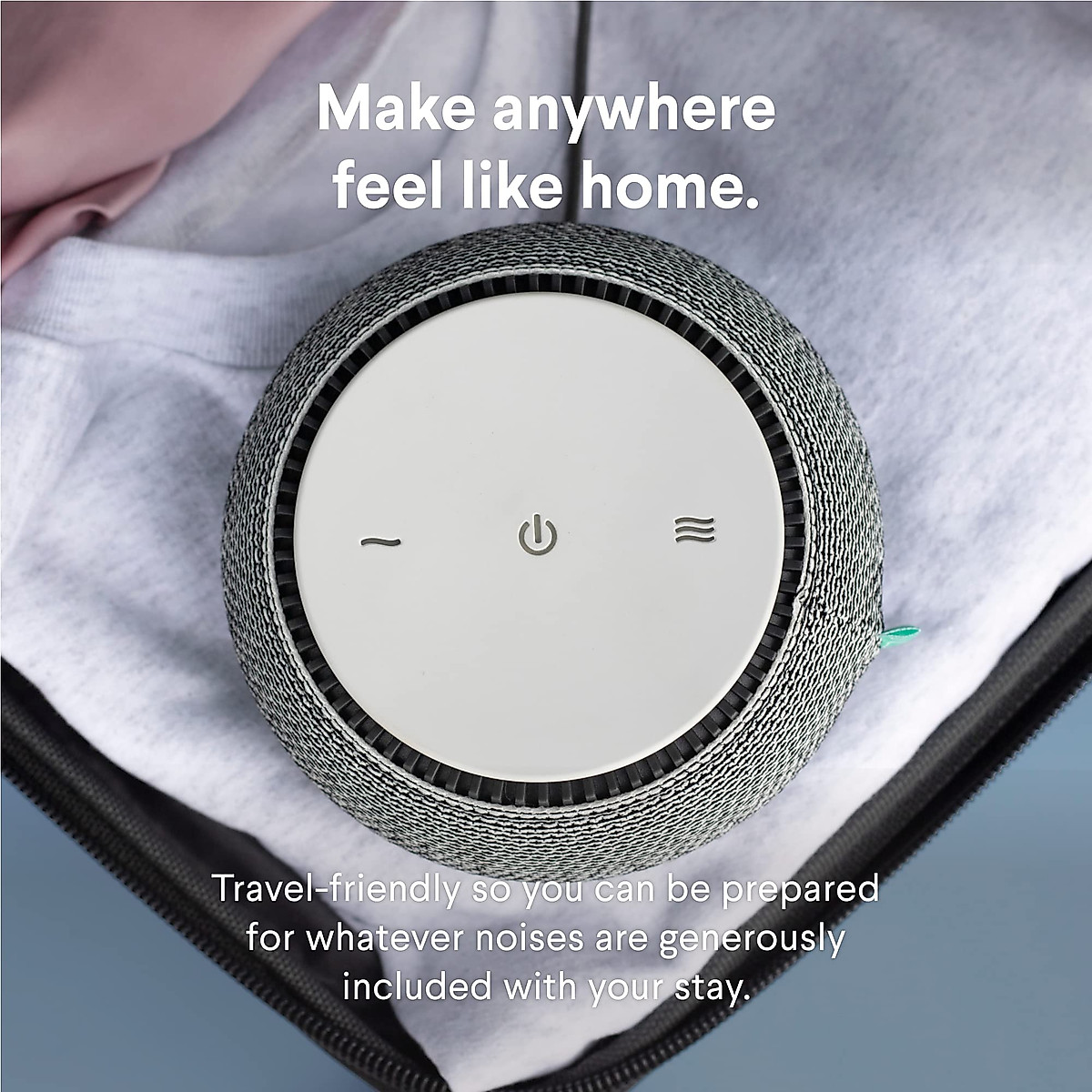 SNOOZ White Noise Sound Machine and SNOOZ Go Ultra Portable Sound Machine - Bundle