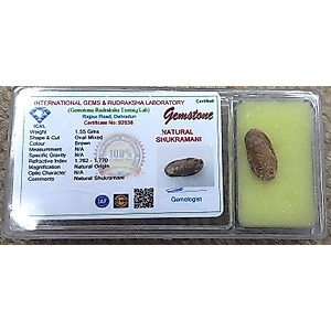 Original Shukra Mani Stone with Lab Certificate(2 Gram)