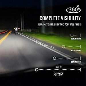 247 Viz Running Reflective Vest with Inside Pocket and 2 Bands, High Visibility Reflective Running Gear Safety Vest Straps for Men Women Kids for Night Running Walking Cycling