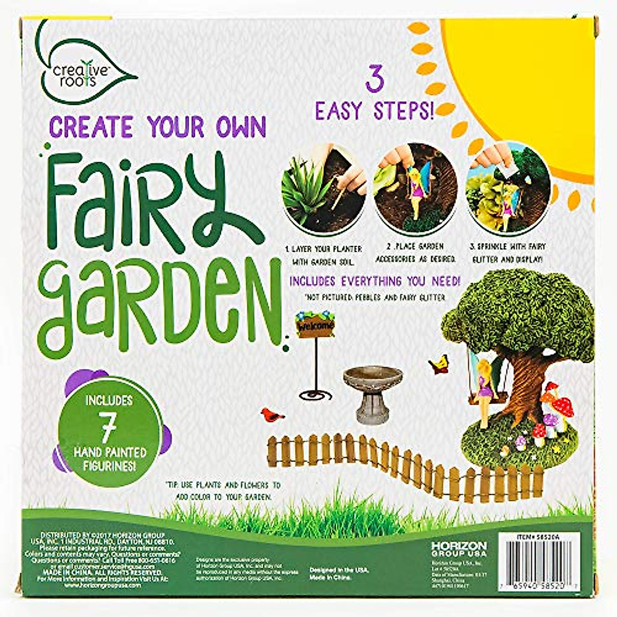 Creative Roots Create Your Own Fairy Garden by Horizon Group USA