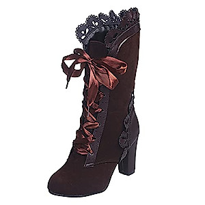 YfiDSJFGJ black leather shorts boots 2023 ankle stone pattern short ladies rhinestone high heel pointe toe comfortable garden boot cowgirl boots knee high