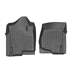 WeatherTech Custom Fit FloorLiners for Escalade, Avalanche, Silverado, Silverado 2500HD/3500HD - 1st Row (440661), Black