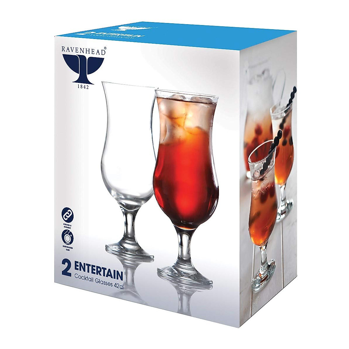 Ravenhead Entertain Collection | 14oz Cocktail Glasses (Set of 2)
