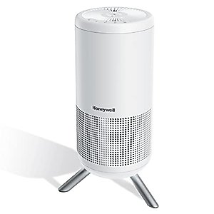 Honeywell Designer UltraQuiet Technology HEPA Air Purifier Tower, Medium-Large Room (190 sq ft) White – Features Intelligent Auto Mode - Wildfire, Smoke and Airborne Allergen Air Purifier, HPA830