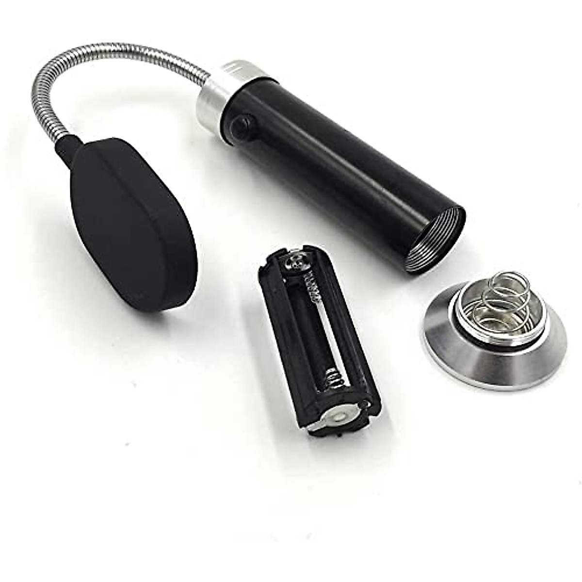 LILUOE Magnetic Barbecue BBQ Light Set for Grilling - 2PCS, Black(Include 6 AAA Alkaline Batteries)