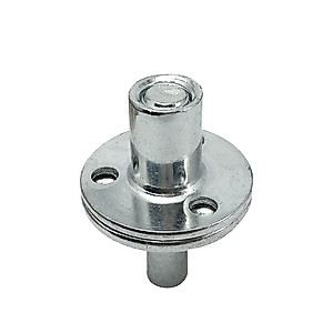 lasenersm 2 Pieces Cold Rolled Steel M12 Bed Post Connector Bed Column Bedpost Connector Screw-in T-Nut Bedpost Connector Screw Butt Nut for Furniture Hardware Fittings