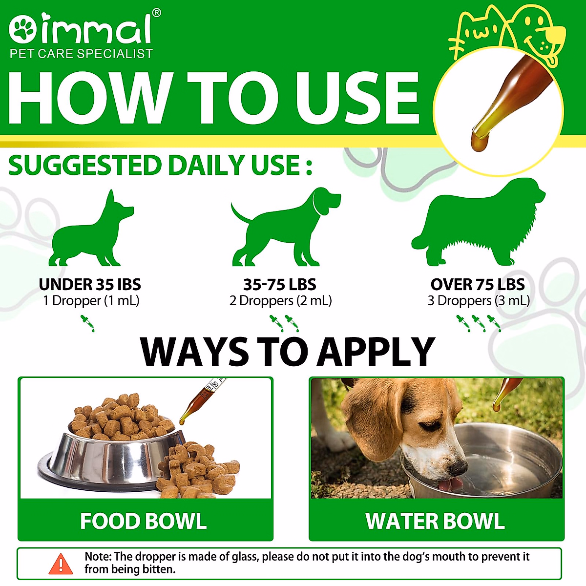 Antibiotics for Dogs, Natural Antibiotics for Dogs, Dog Antibiotics, Dog Multivitamin for Pets, Dog Supplies Antibiotics, Natural Dog Antibiotics Supports Dog Allergy and Itch Relief - 60ML