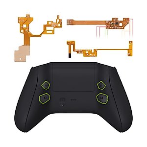 eXtremeRate Hope Programable Remap Kit for Xbox Series X/S Controller, Upgrade Boards & Redesigned Back Shell & Side Rails & Back Buttons for Xbox Core Controller - Black