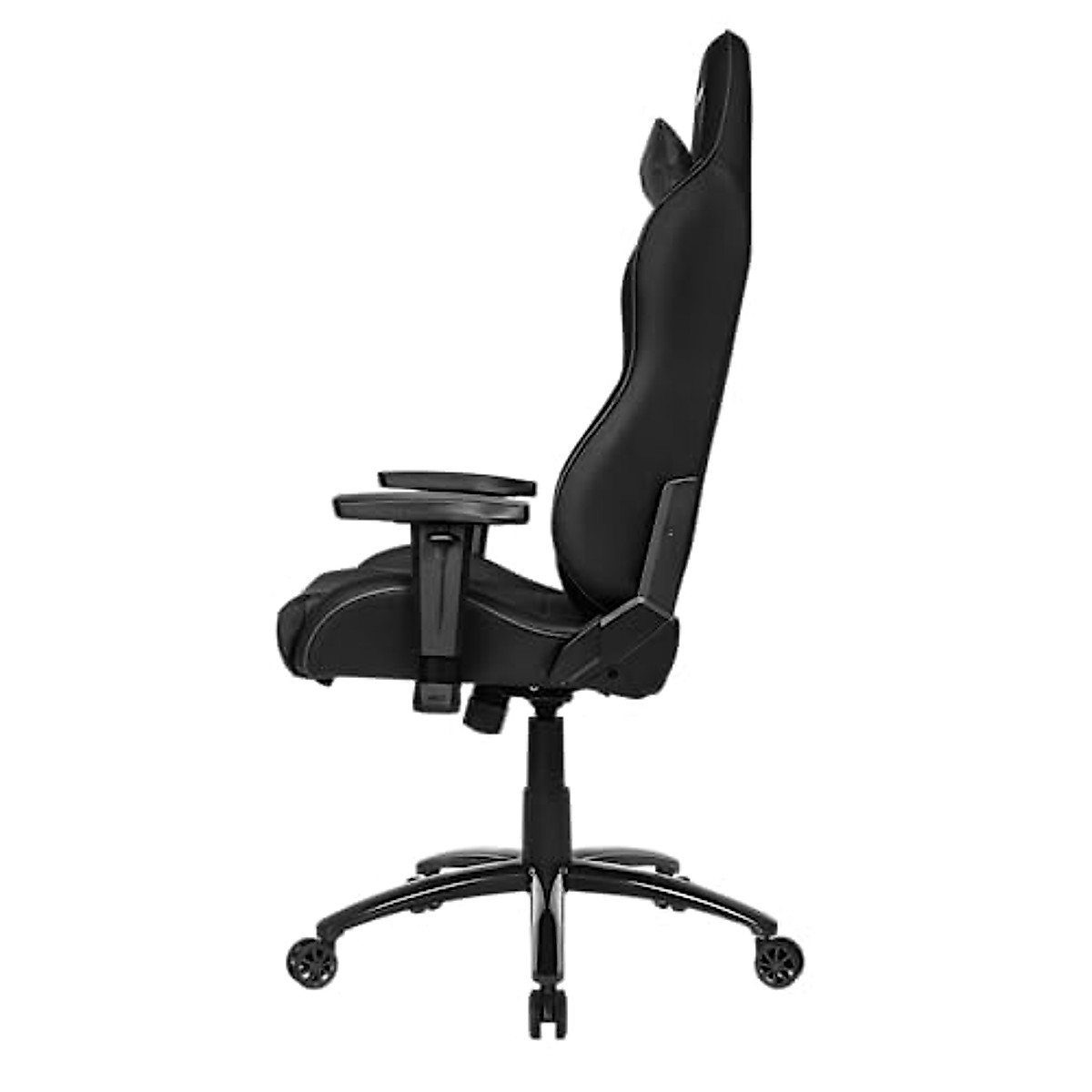 AKRacing Core Series SX Gaming Chair with High Backrest, Recliner, Swivel, Tilt, Rocker and Seat Height Adjustment Mechanisms with 5/10 Warranty - Black