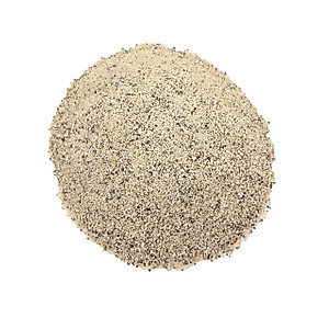 KAYSo INC Silica Sand for Fire Pits,Fire Places,Gas Fire,Base Layer Decoration-10lb Heat and Fire Proof,White Amber,Small