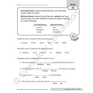 Evan-Moor Language Fundamentals, Grade 3