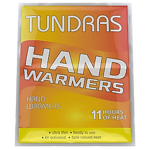 Hot Hand Warmers Heat Pack - 80 Count - 11 Hours Long Lasting Natural Safe and Odorless Single Use Air Activated Heat Packs for Hands, Toes and Body - TSA Approved