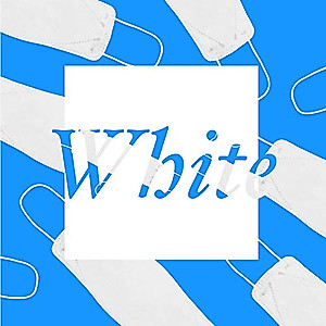 [Made in Korea] Bella Premium Hanji Mask (50, White): Filter Efficiency: 97%, 4-Layer Breathable Quality 3D Mask with Adjustable Nose Strip