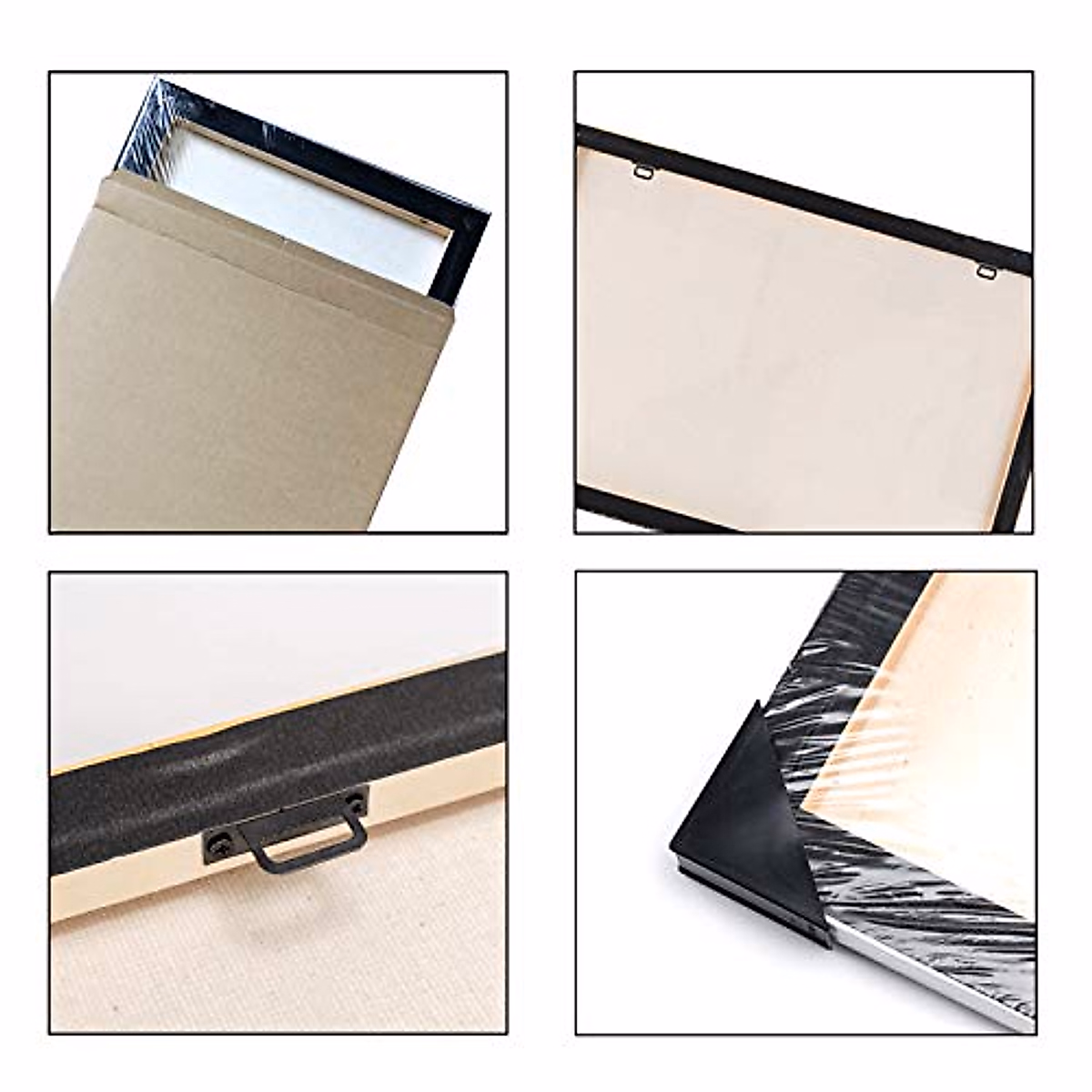 Rustic Old Barn Canvas Wall Art Farmhouse Barn Family Decor Print Paintings Country Scenery in Fake Window Pictures Modern Home Artwork Decor For Living Room Kitchen Bathroom Framed Ready To Hang 20x24 Inch