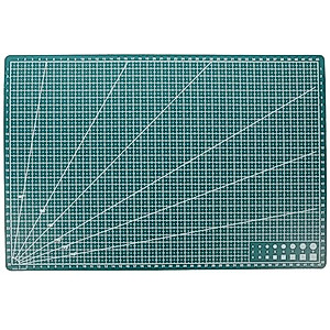 COHEALI Cutting Mat 24 X 36 Mat 24 X 36 Precision Healing Rotary Carving Crafts Board Self Sewing Art Pad Handcraft Hobby Fabric Mat for Tabletop Pads Professional DIY Craft Green Double Cutting
