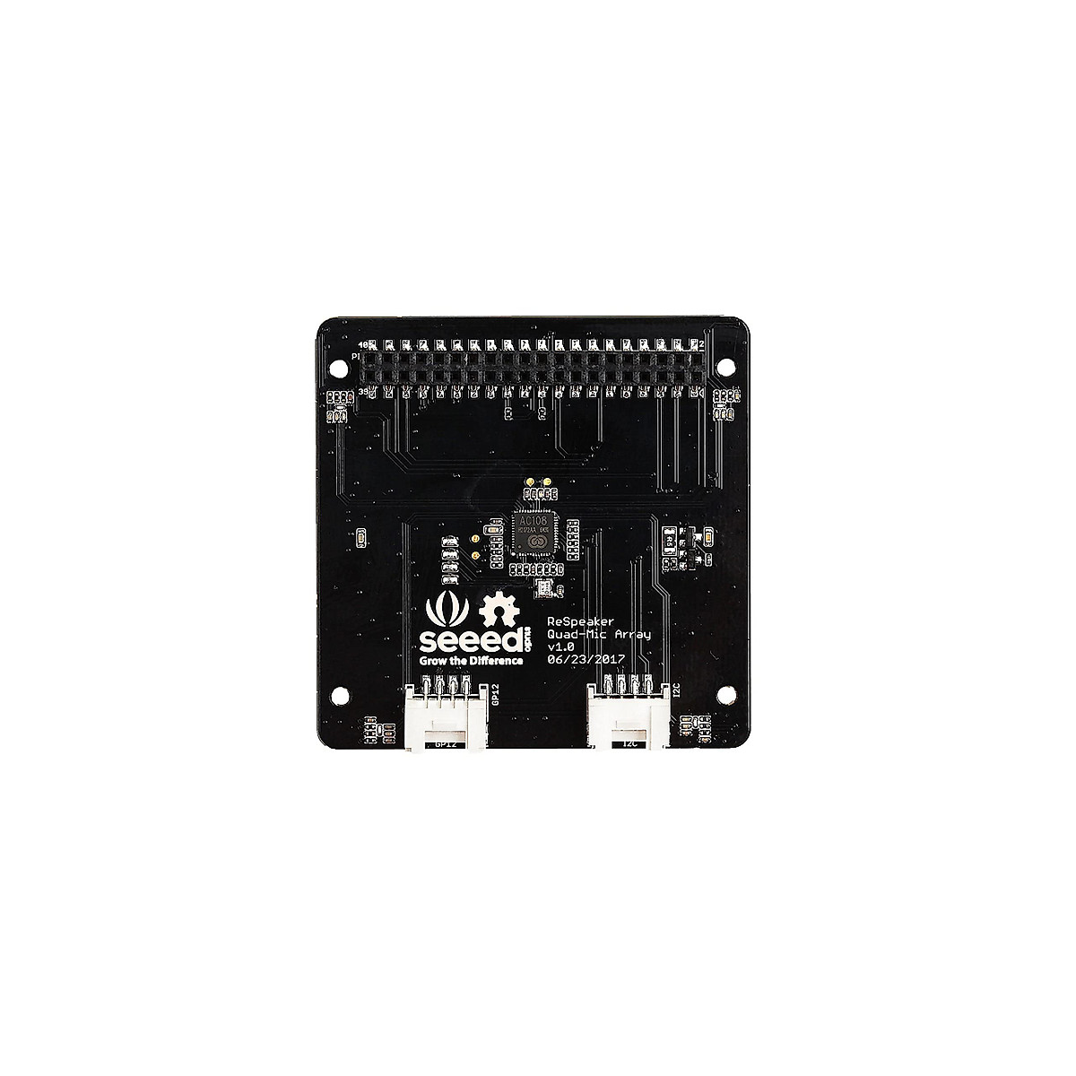 seeed studio ReSpeaker 4-Mic Array for Raspberry Pi, Raspberry Pi Microphone
