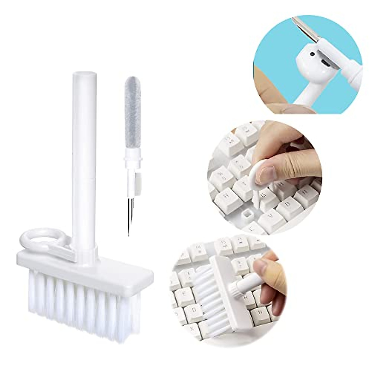 Cleaning Soft Brush Keyboard Cleaner 5-in-1 Multi-Function Computer Cleaning Tools Kit