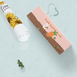 Runtoo Sunflower Butterfly Wall Art Stickers Flower Live Laugh Love Quotes Wall Decals Kids Bedroom Living Room Nursery Wall Decor