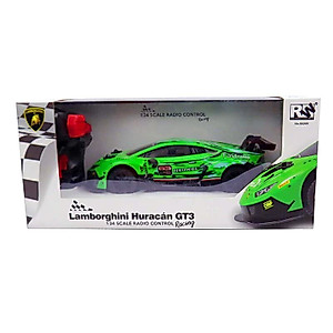 Officially Licensed Remote Control Cars Lamborghini Sport Racing Hobby Toy Car RC Car Model Vehicle Gift for Toddlers Boys and Girls 6624MGR