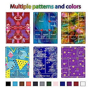 Elaike Personalised Custom Blanket Photo Picture Text Baby Father Daughter Son Adult Friends Lovers Dog Pets Birthday Halloween Christmas Blanket Customized 9Photo-2