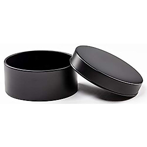 TRAVEL TYTE -BLACK : Smell-proof steel canister with an airtight seal