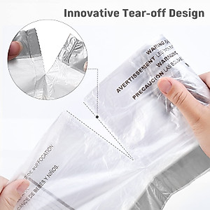 ELPHECO 2.5 Gallon Trash Bags │ 15 Liters Drawstring Garbage Bags │ Small Trash Bags For Bathroom Office Living Room Use │ Suitable For 1.5-4 Gallon Trash Can │ 18"×20" │ 180 Count / 18 Rolls │ A