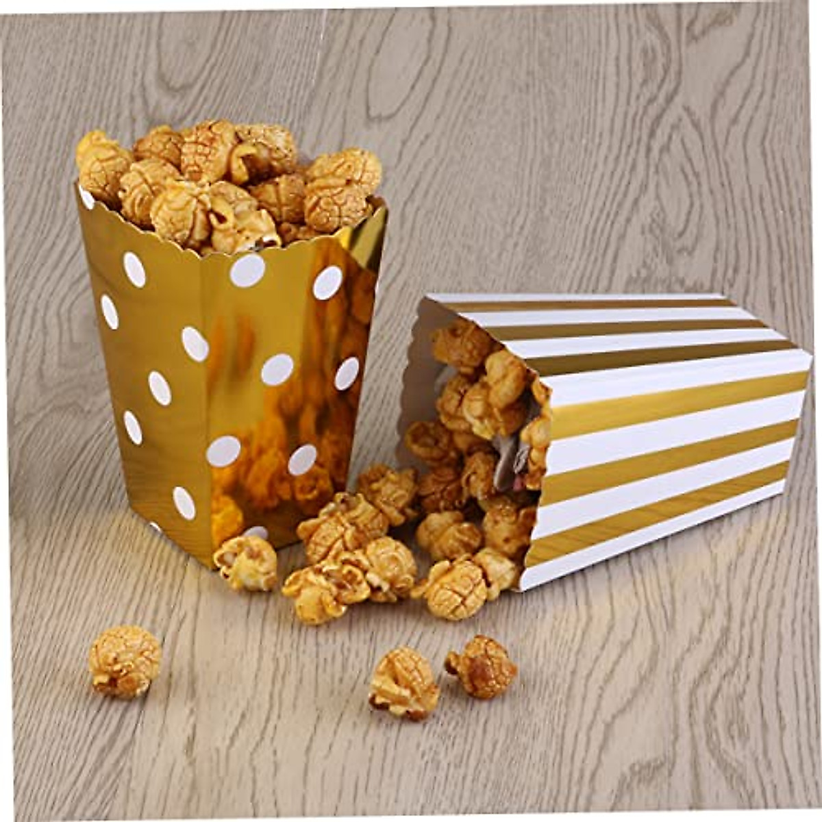 50 Popcorn Carton Snack Containers for Parties