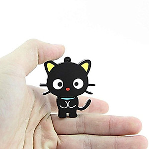 Cute and Novelty Animal Series Standing Cat Shape Design 32GB USB 2.0 Flash Drive Pen Drive Memory Stick Cartoon Thumb Drive Lovely Jump Drive Data Storage U Disk Gift