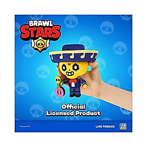 P.M.I. Brawl Stars Action Figure | One of Four 6.7-Inch-Tall Collectibles | Brawl Stars Toys and Gift for Video Gamer | Poco Guitar Figure | Ofically Licensed Toy Figure - Articulated