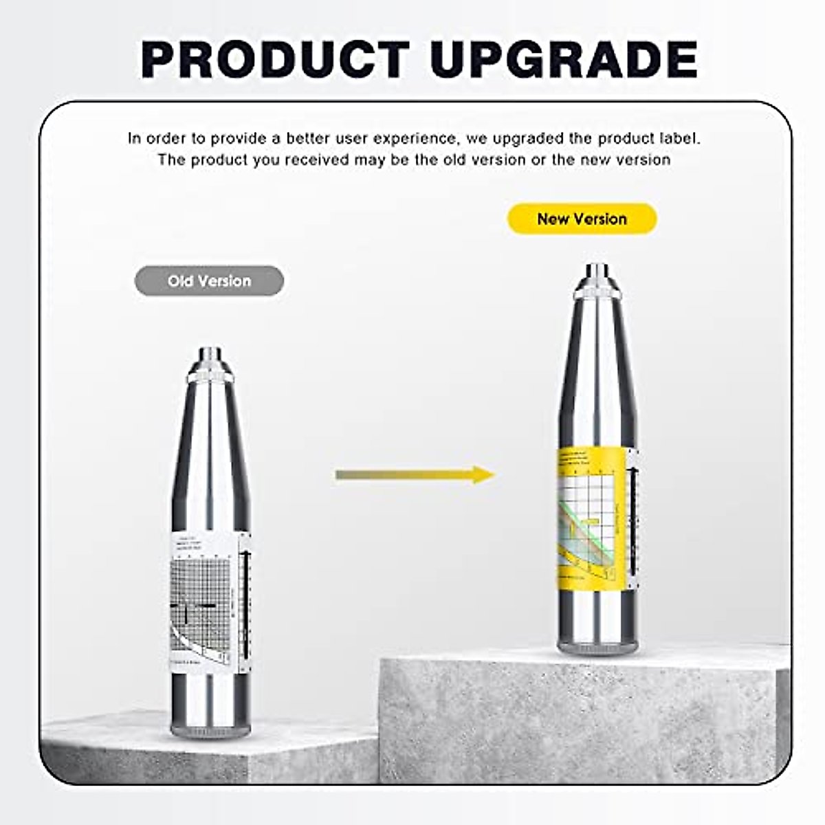 CGOLDENWALL Concrete Rebound Hammer Tester Resiliometer Test Meter Tool within The scope of 1450.38psi-8702.26psi (10-60Mpa) ZC3-A with English Label and Calibration Certificated (Old or New Panel)