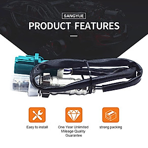 Sangyue Oxygen Sensor 1 Sensor 2 for Ford F-150 2004-2008 4.2L 4.6L 5.4L Lincoln Mark LT 5.4L 2006-2008 Upstream + Downstream 4PCS