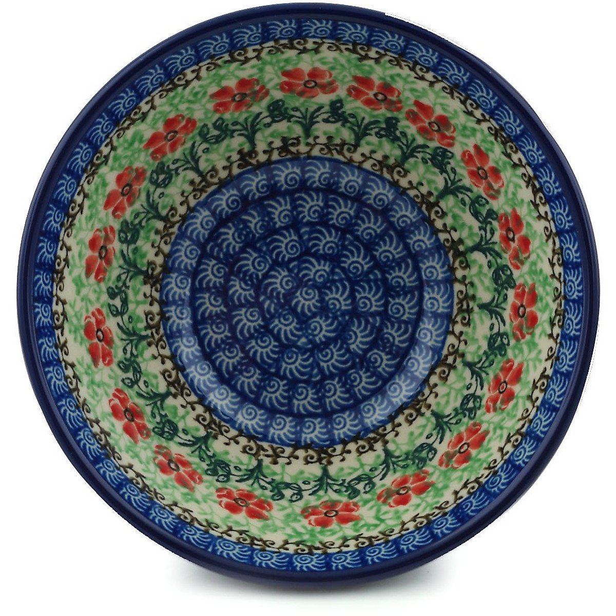 Polish Pottery Cereal/Soup Bowl 5-inch (Maraschino)