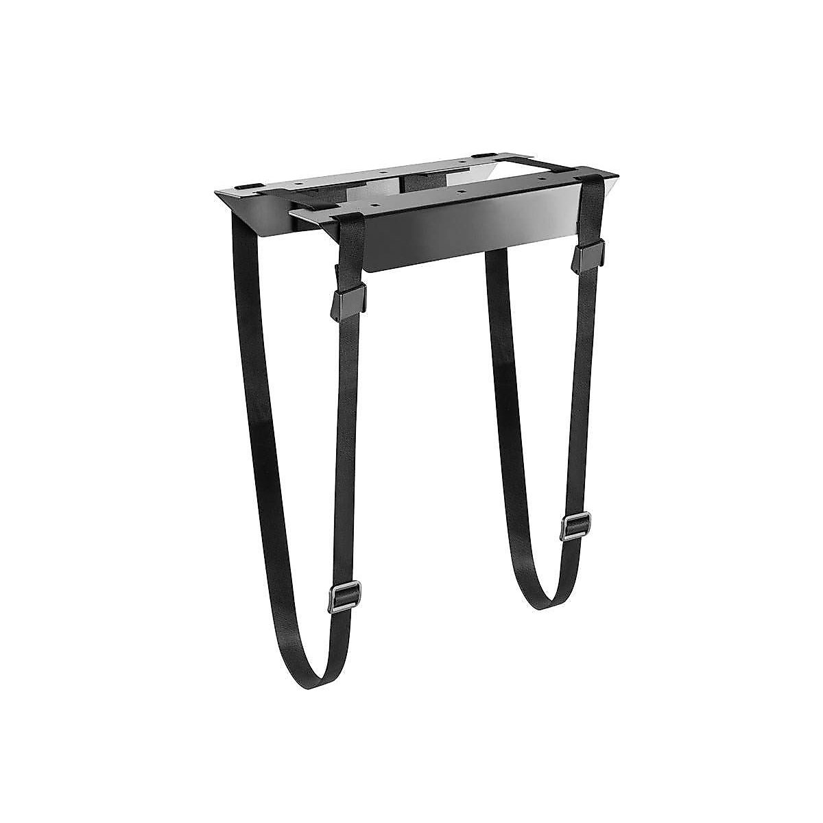 Monoprice Computer Case CPU Tower Holder - Low Profile Under Desk Mount, Supports Up to 22 Lbs, Horizontal or Vertical Mounting, Designed for Use with Sit-Stand Desks - Workstream Collection