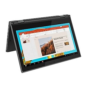 Lenovo 2022 Flex 3 Touchscreen Laptop, 2-in-1 11.6" HD for Business and Student Laptop, N4120 CPU, 4GB LPDDR3, 64GB eMMC, Webcam, Black, Windows 10 Pro