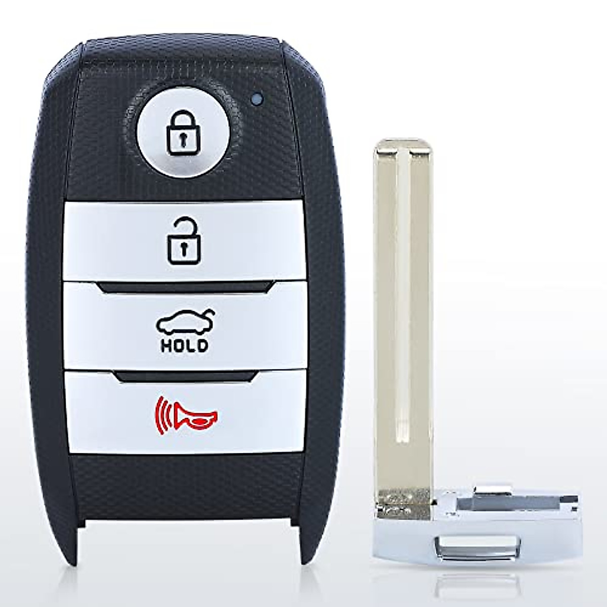 Aichiyu Smart Remote Key Fob Replacement for Kia Optima 2014 2015 4 Buttons FSK 433Mhz ID46 Chip, FCC ID: SY5XMFNA433, Model: SVI-XMFNA433, P/N: 95440-2T500, 95440-4U000