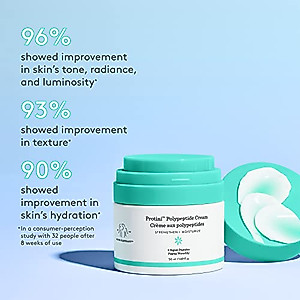 Drunk Elephant Protini Polypeptide Cream. Protein Face Moisturizer with Amino Acids (50 mL / 1.69 Fl Oz)